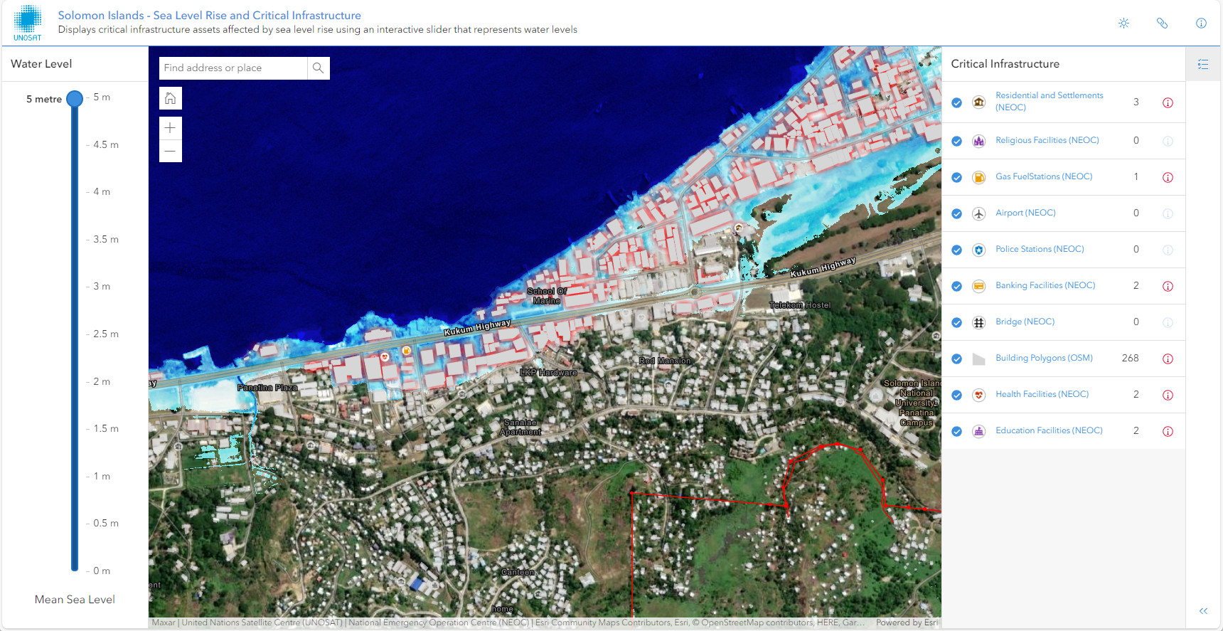 Solomon Islands - Sea Level Rise and Critical Infrastructure